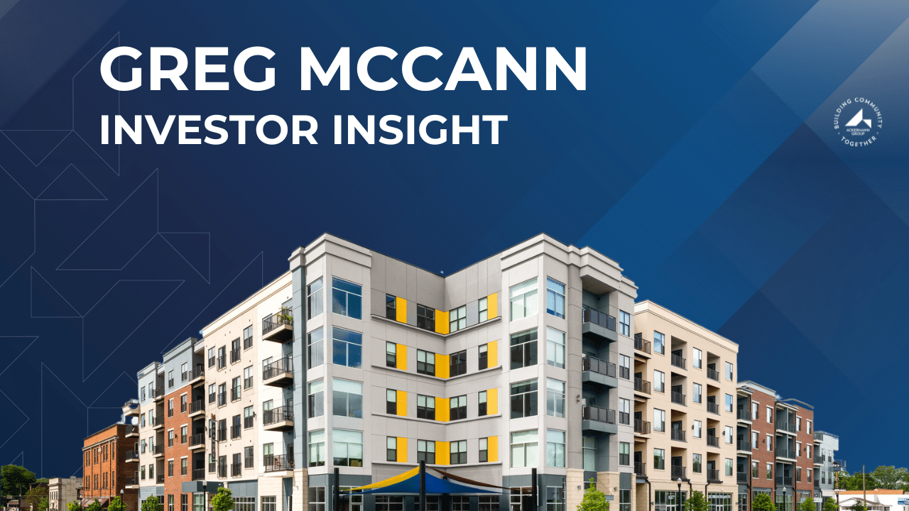 Greg McCann - Ackermann Group