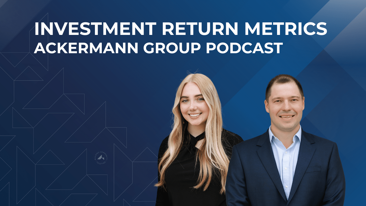 INVESTMENT RETURN METRICS - Ackermann Group
